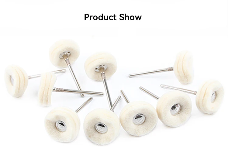High Efficiency 3-Layer Cotton Buffing Wheel for Dental & Jewelry