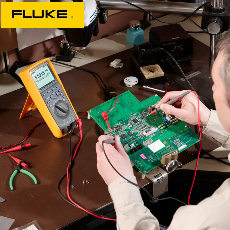 Fluke 287c High Precision Meter True Rms Electronic Recording Fluke 289c Data Industrial ...