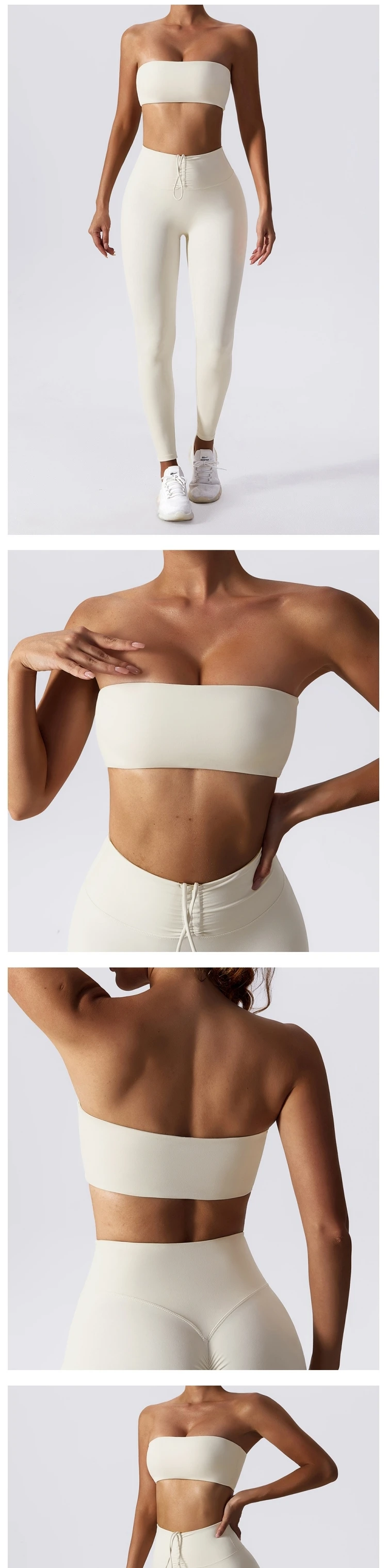 CWX8075 One-piece Barely-there Sports Underwear Anti-flare Bralette ...