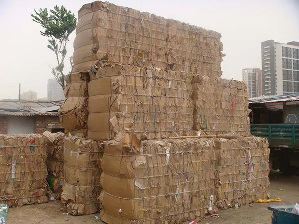 Horizontal Automatic Waste Paper and Cardboard Baling Machine with ...