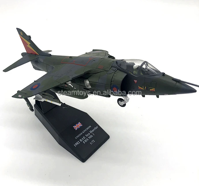 Wholesale Diecast Jet Models 1/72 Scale Harrier Fighter Model UK ...