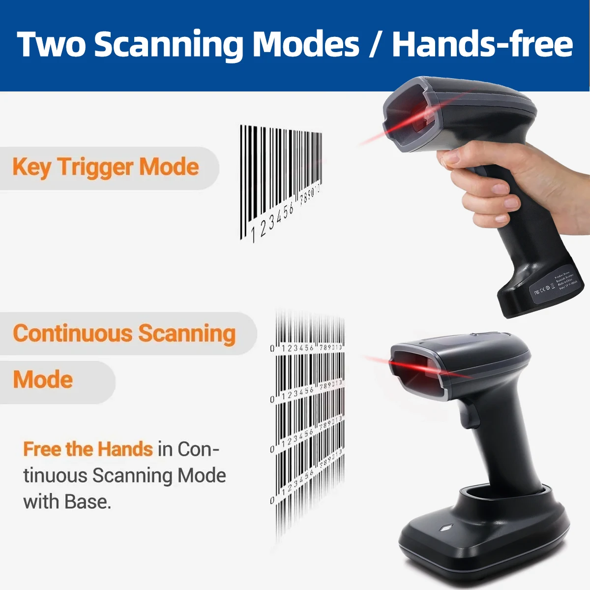 Barcode Scanner 1D and 2D for Payment, Group Purchase Verification ...