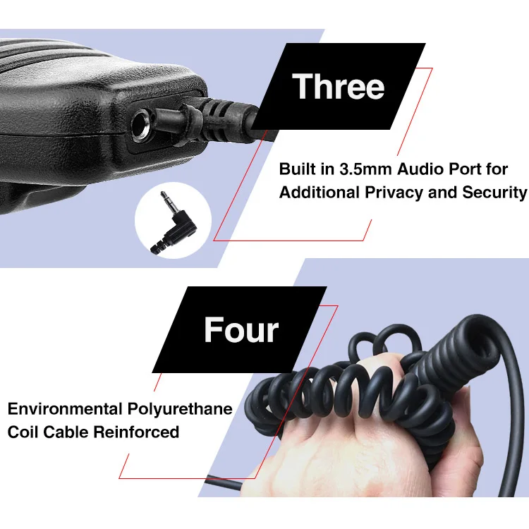 For Icom Ic-v8 Ic-v80 Ic-f33 Radio Shoulder Remote Speaker Microphone ...