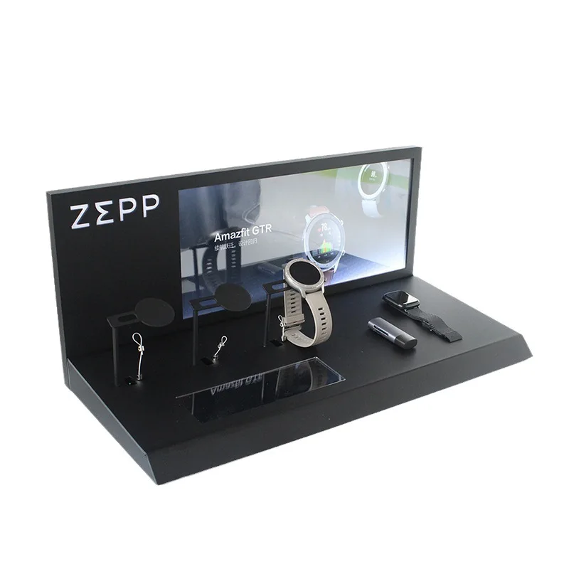 Customized Acrylic Countertop Smart Watch Display Rack Mobile Phone ...