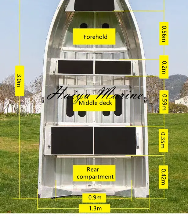2022 New Style V Bottom Aluminum Boat - Durable & Versatile