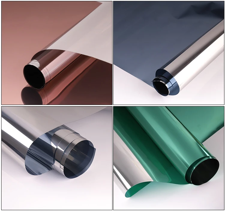 1.52*30m Silver Mirror Reflective Aluminum Building Window Film