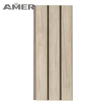 3d Grooved Cladding 3d Wall Panel Waterproof Composite Sheet Siding ...