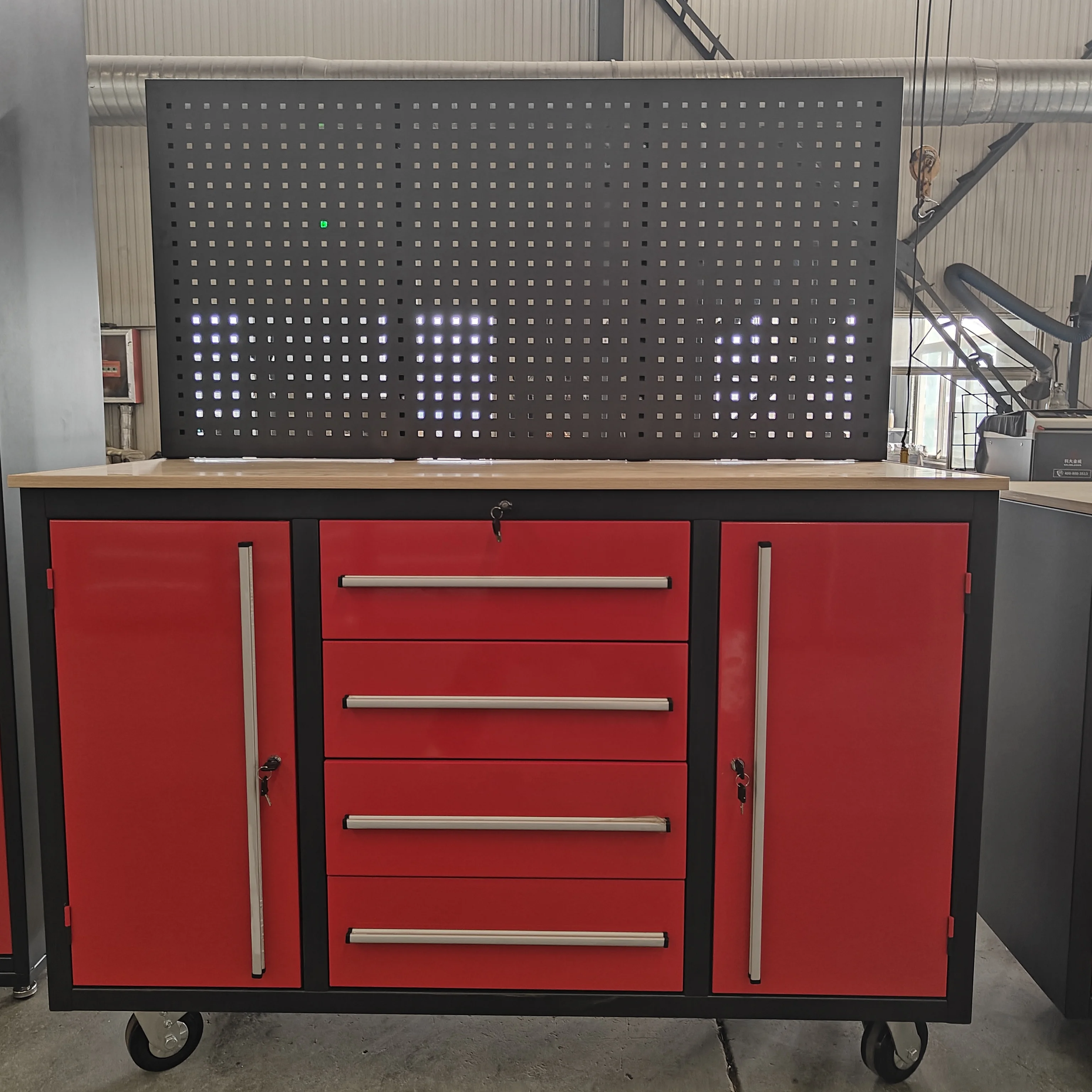 Heavy Duty Work Bench Industrial Metal Workshop Workbench Table For ...