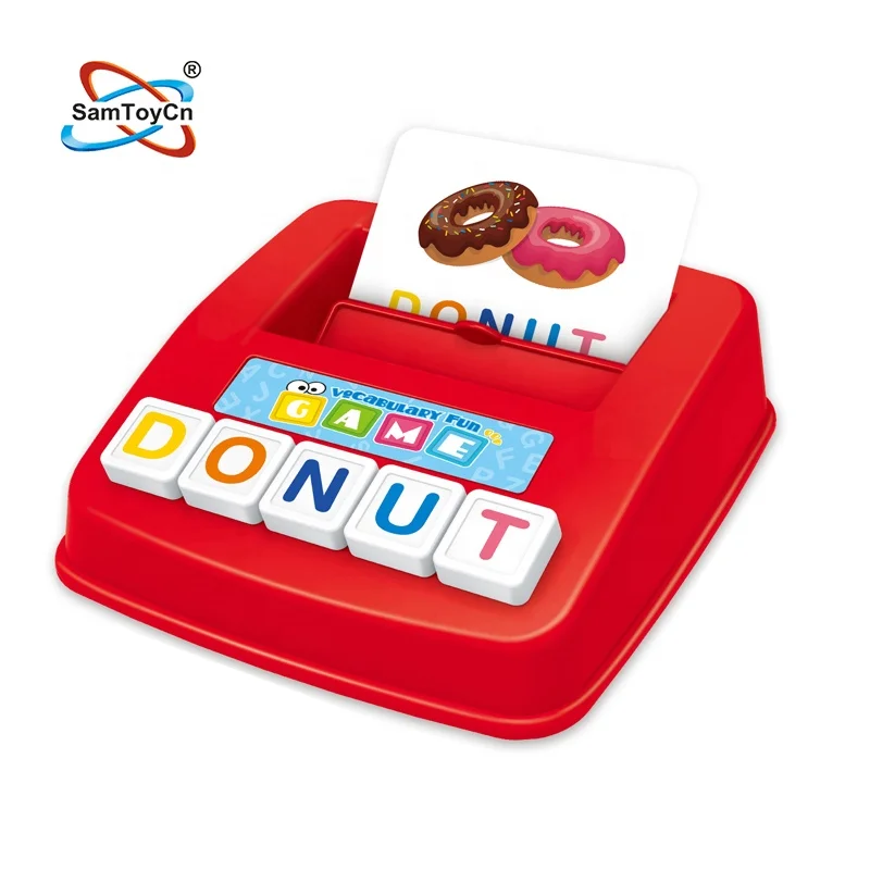 Samtoy Preschool Educational Puzzle Letter English Flashcard Alphabet ...