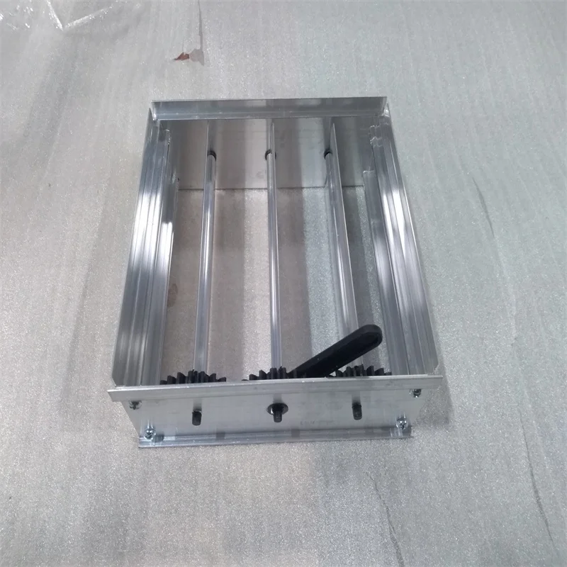 Ventilation Air Duct Aluminum 4 Way Ceiling Diffuser Damper Square ...