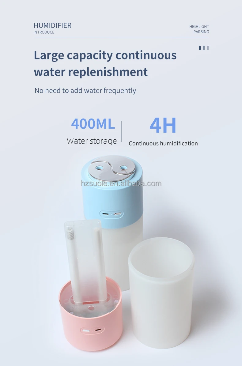 Soler X16 Usb Plug-in Portable Cool Steam Humidifiers Mini ...