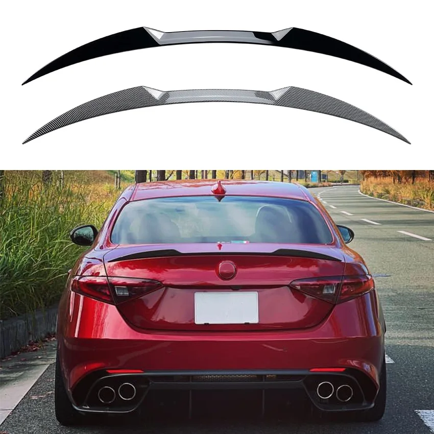 Alfa Romeo Giulia Sedan 2015-2023 Rear Trunk Roof Lid Spoilers