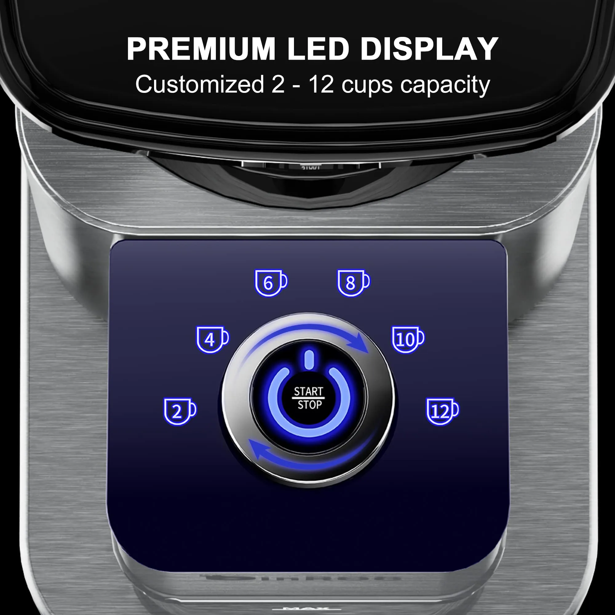 Anti-static Conical Burr Coffee Grinder With 24 Grind Settings ... Anti-static Conical Burr Coffee Grinder With 24 Grind Settings ...