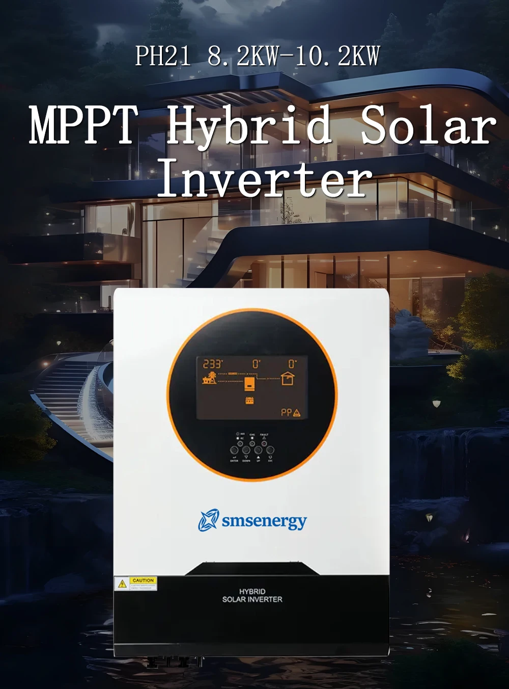 SMS 10KW MPPT Inverter with Built-in WIFI for off-Grid Solar