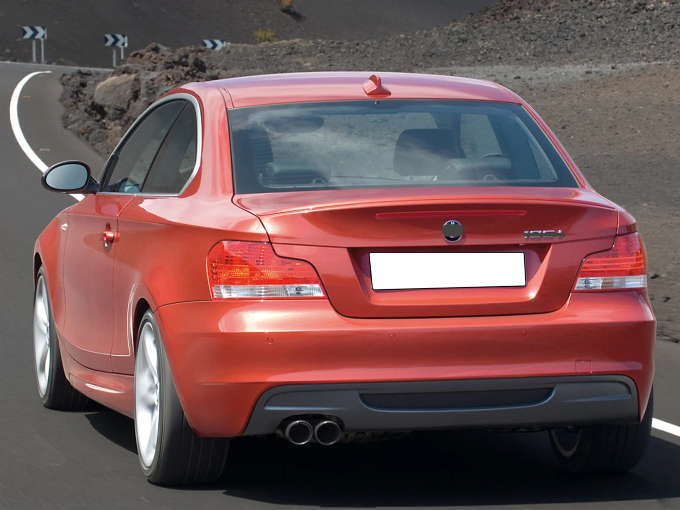 Body Kit 1series E82 1M Carbon Fiber Front Bumper Lip Splitters for BMW