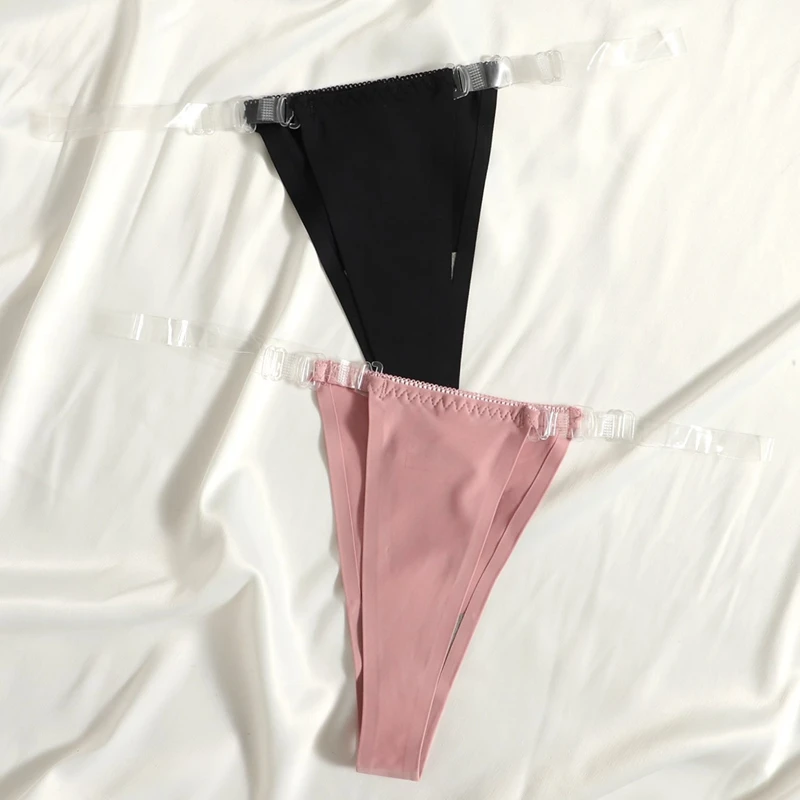 Fashion Wholesale Micro Ladies Thong Thin Transparent String Underpants ...