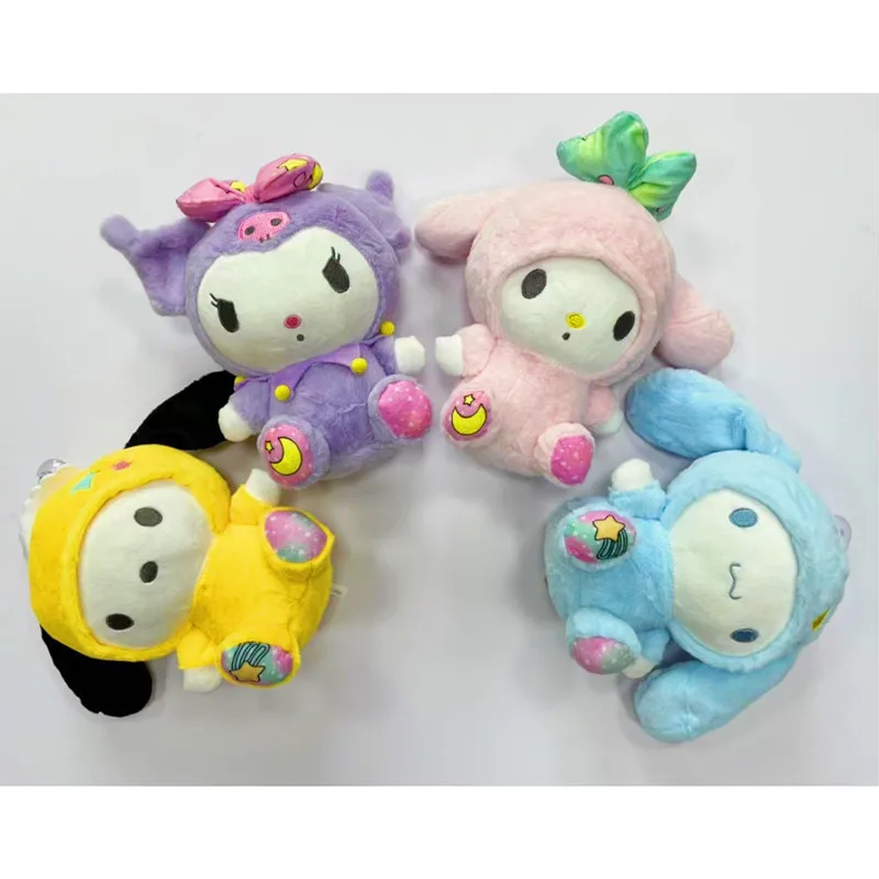 2022 Anime Sanrio Demon Kuromi Boneka Mewah Dengan Gaun Lucu Lembut ...