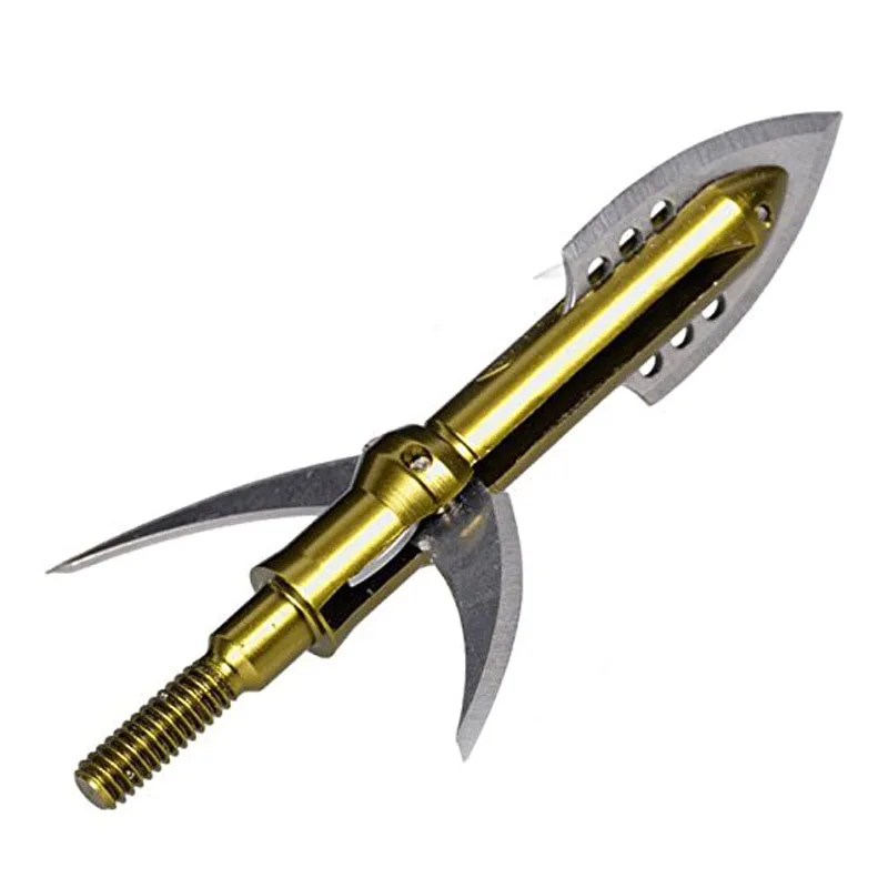 Hitop 100Gr 125Gr 150Gr Hunting Compound Bow Broadheads Chisel Tip ...