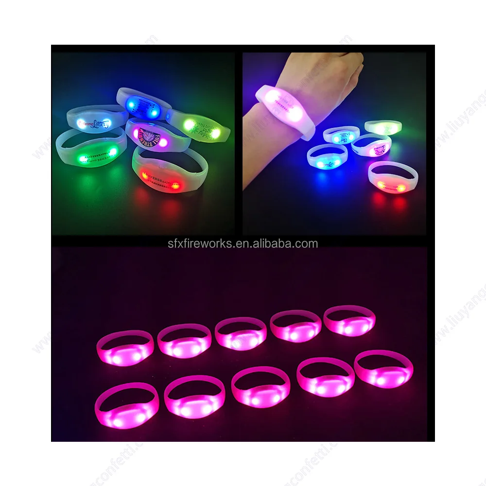 Flashlight Band - LED Concert Bracelets for Event Parties
