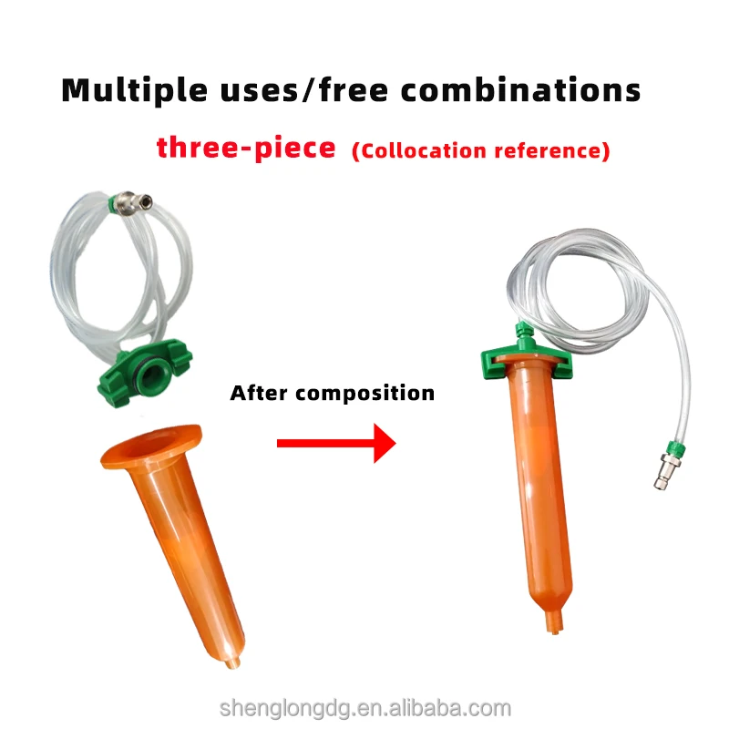 Musashi Style Dispensing Syringe - Dark Brown UV Protection