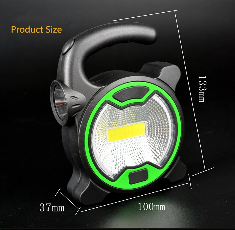 Meeko-lite Portable COB Work Light - Versatile LED Camping Light