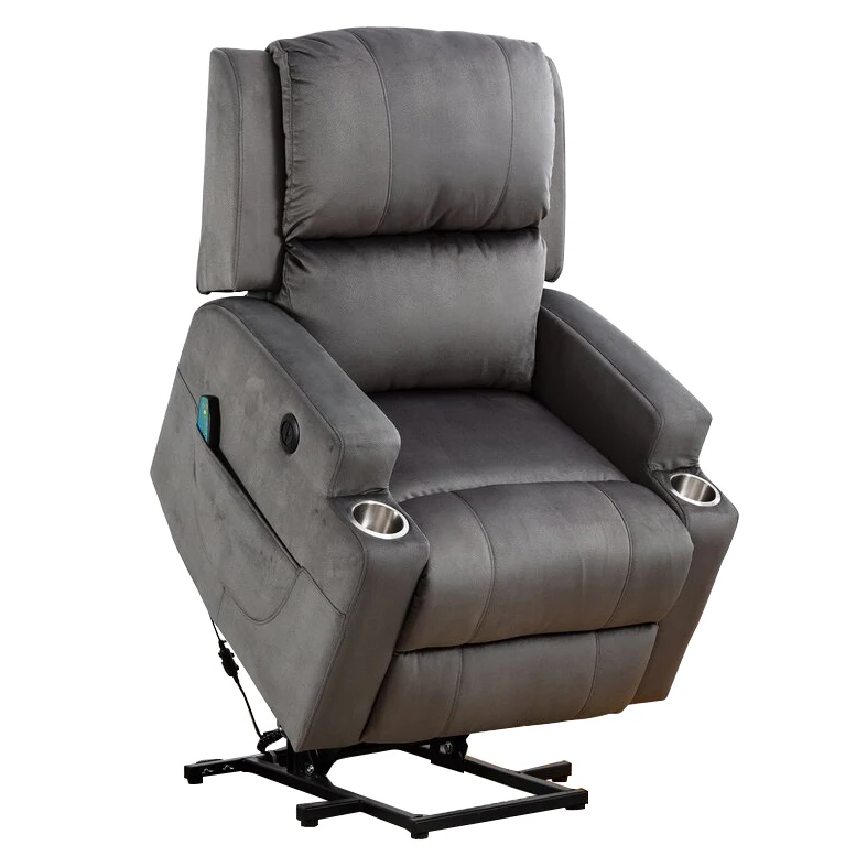 Jky Fabric Power Electric Mobility Riser Lift Recliner Chair With ...