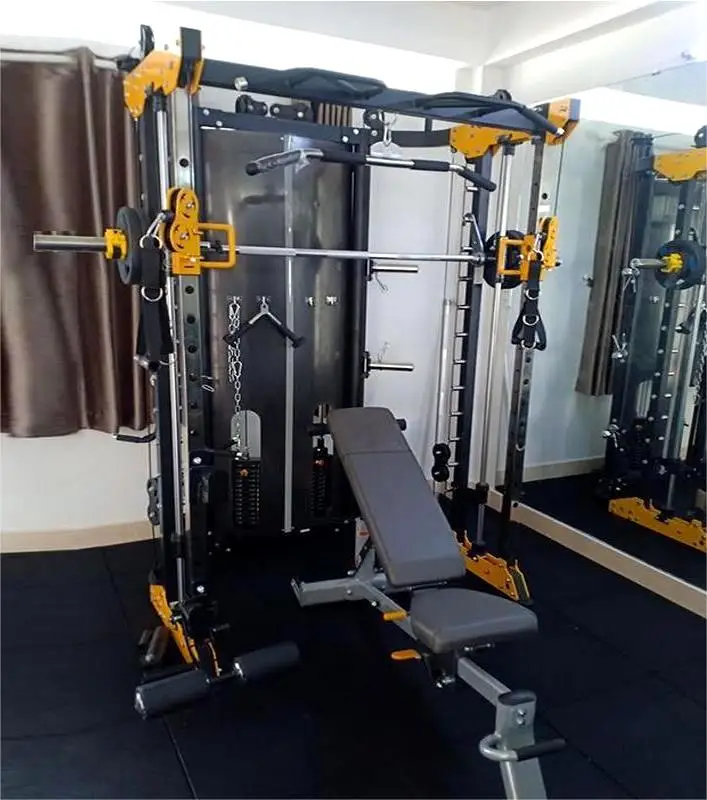 Multi Function Home Use Smith Machine With Weight Lifting Training ...
