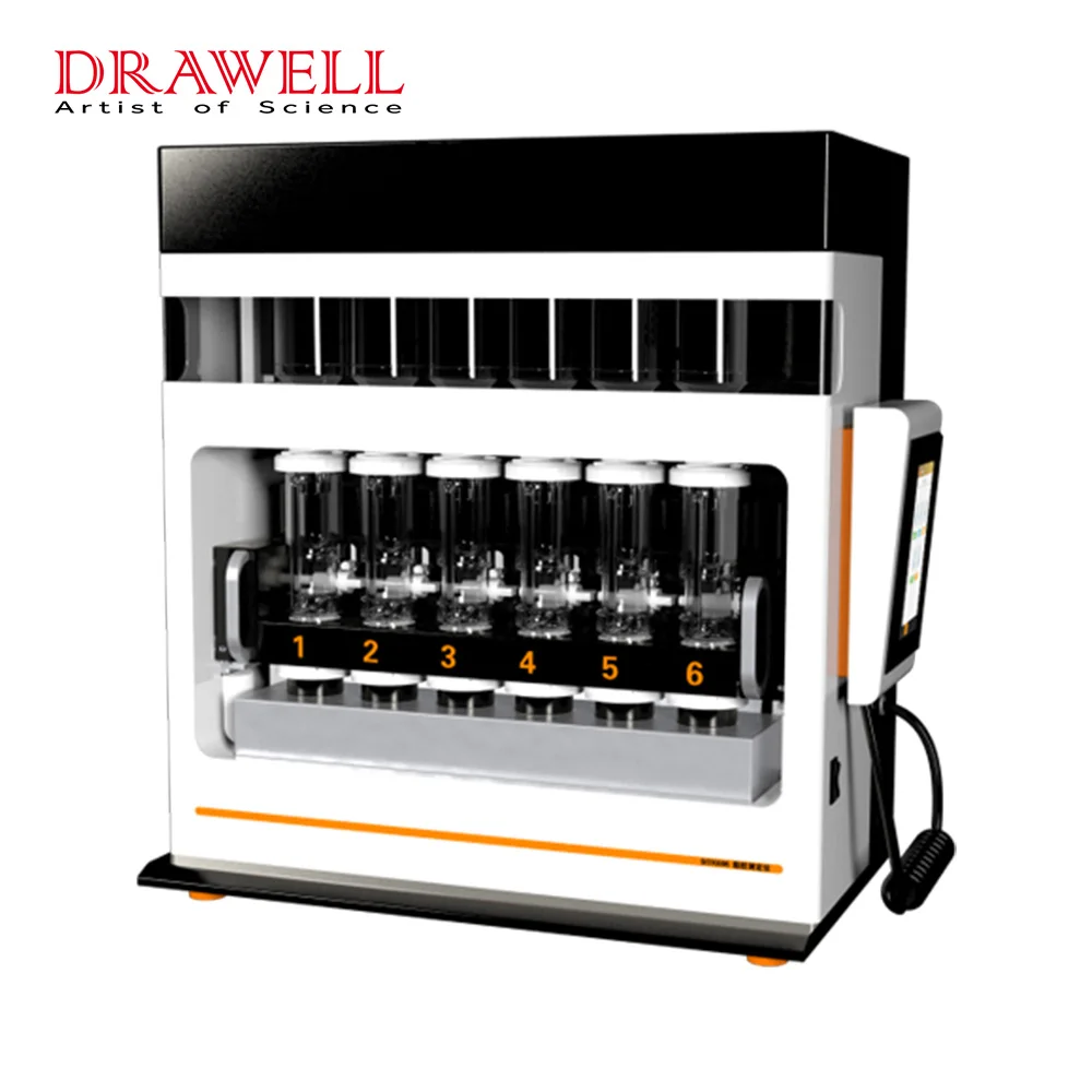 SOX606 Laboratory Soxhlet Extractor - Efficient Fat Analysis