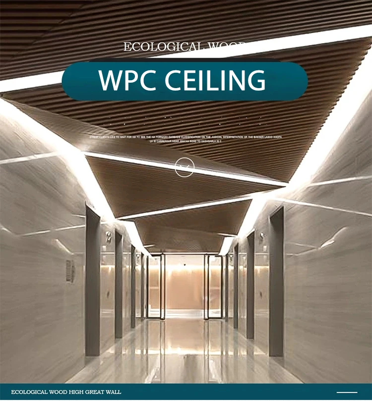 Cladding Board Laminated Grid False Ceiling Pvc Panel 50x50cm Interior Ceiling Wpc for the ...