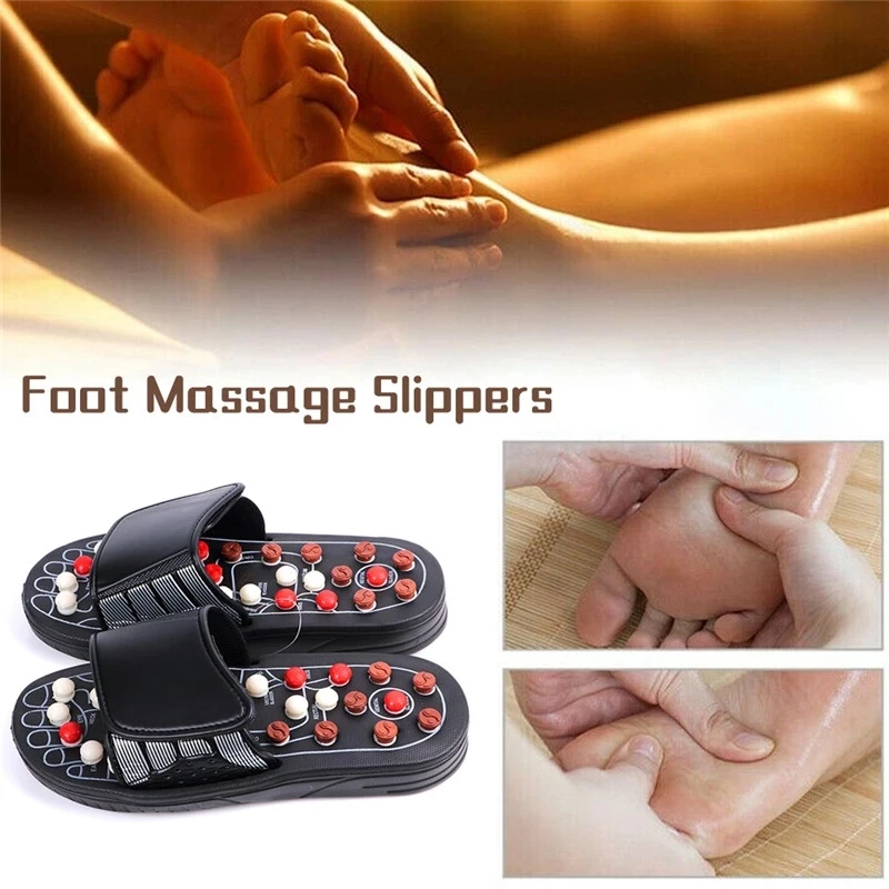 1 Pair Foot Massage Slippers Acupuncture Therapy Massager Shoes for ...
