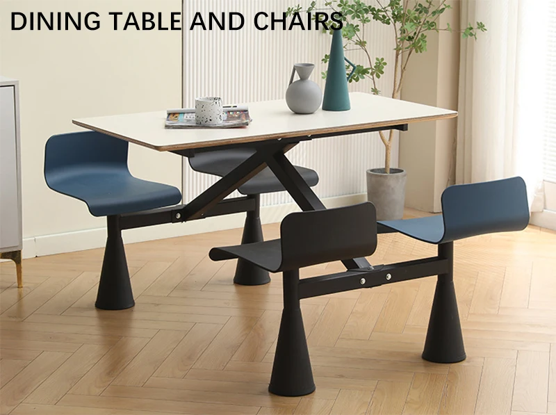 Popular Design Ergonomic School Canteen Furniture Restaurant Dining ...