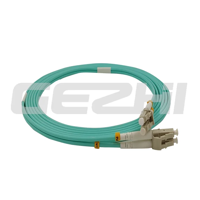 12 Cores LC OM3/om4 Multimode Bunch Color-coded patchcord fiber optic ...