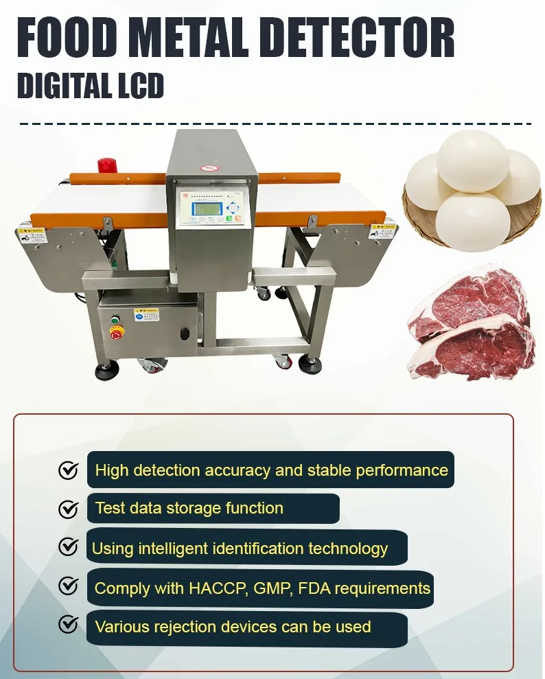 One Piece For Delivery Profesional Mental Detector For Food Industry ...