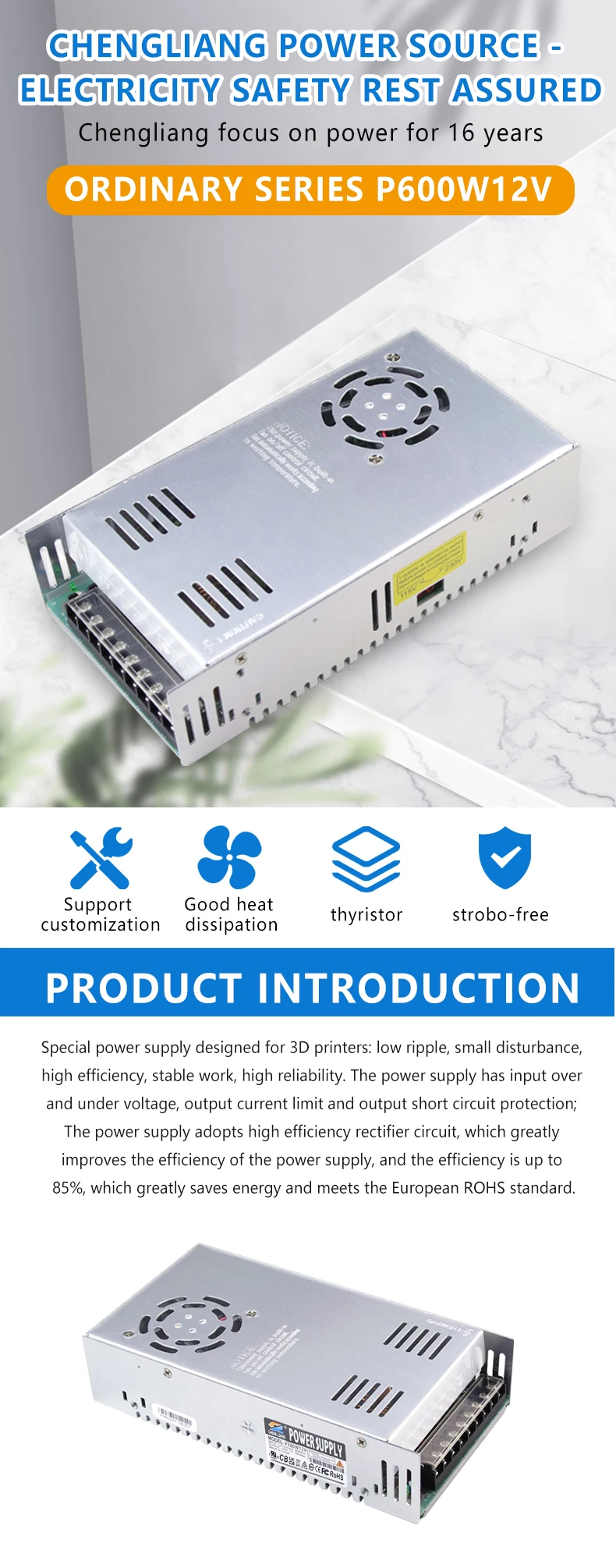 600 Ohms 48 Volts Line Matching Stepdown Transformer for 3D Printers