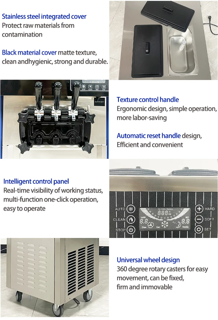 Freshnow Ice Cream Machine Commercial Soft Ice Cream Maker Manufacturer ...