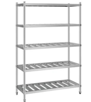 Restaurant Commercial Stainless Steel Commercial Kitchen Shelf Shelf ...