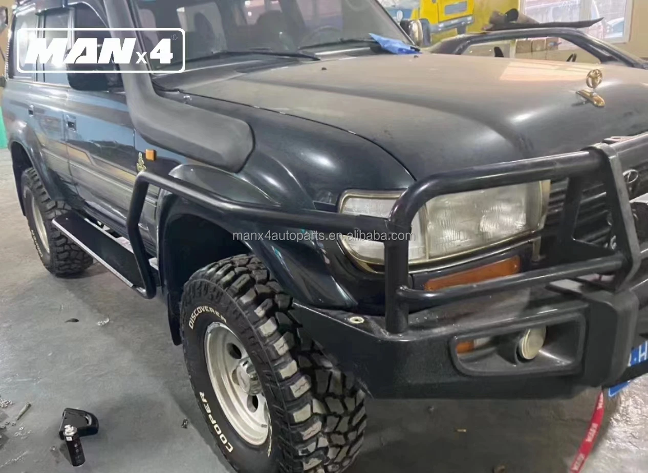 Manx4 Steel Front Bumper Bull Bar Nudge Bar For Land Cruiser Lc80 - Buy ...