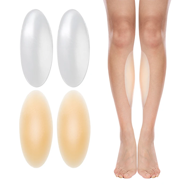 2024 Silicone Adhesive Inner Thigh Corrector Leg Shaping Calf Pads Soft ...