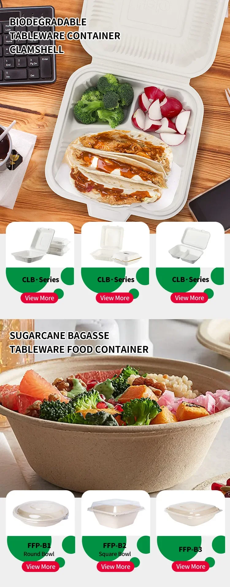 Biodegradable Takeaway Containers - Eco-Friendly Solutions