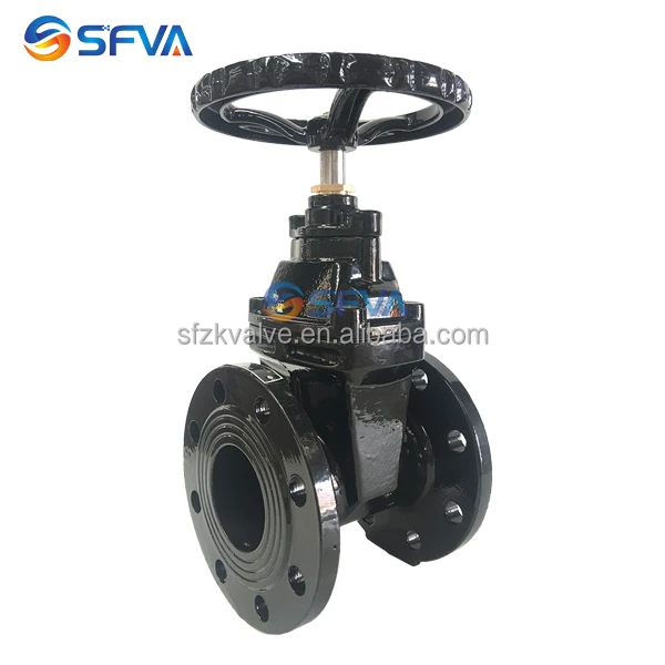 Din 3352 F4 PN16 DN50 Resilient Seat Nrs Di Ci PN16 Gate Valve