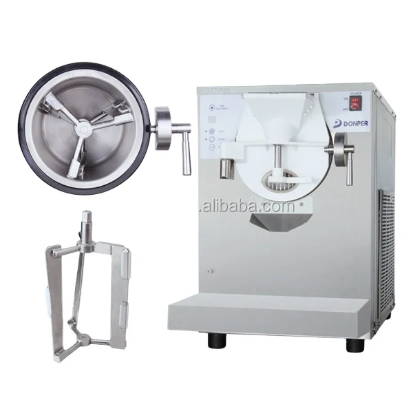 Donper Table Top Batch Freezer Bty7120 One Touch Dispensing Gelato ...