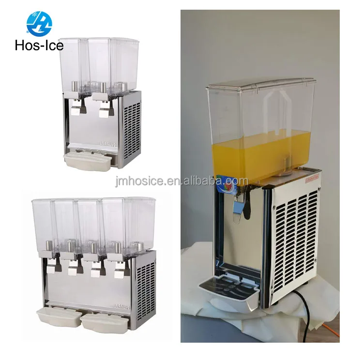 Commercial Stainless Steel Cold Beverage Drink 3 Tank Cool Juice ...