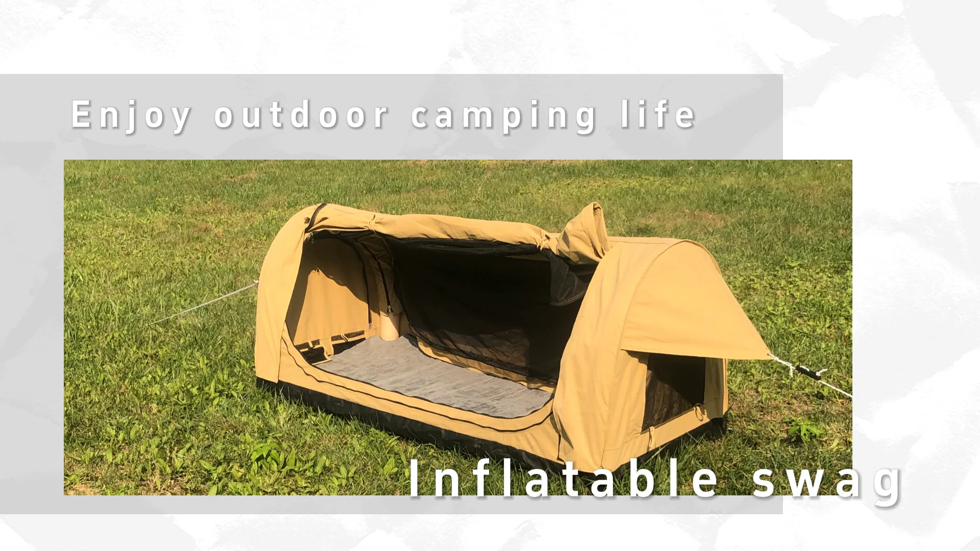 Australian Camping Inflatable Canvas Luxury Single Layer Ultra-durable ...