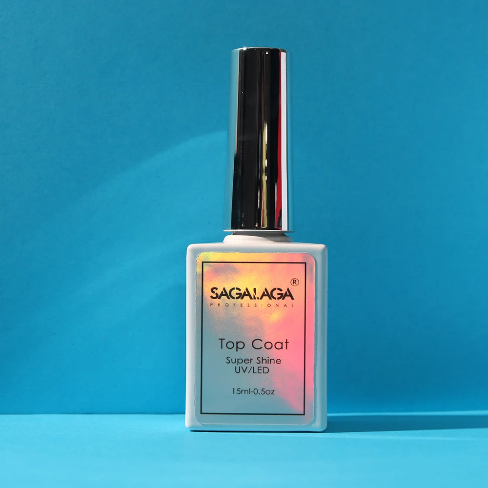 Gel Polish Base And Top Coat No Wipe Customize Super Shine Uv Gel Nails ...