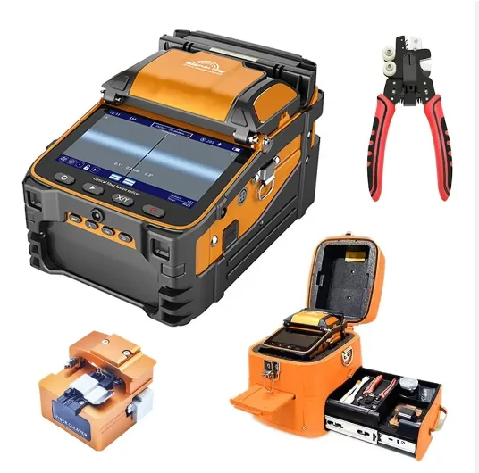 Ai-9 Fiber Optic Equipment High-Precision Fusion Splicer Splicing ...