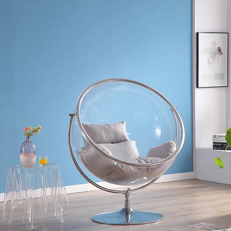 Sillas Colgante Floor Bubble Chair Hemisphere Swing Hanging Chair ...