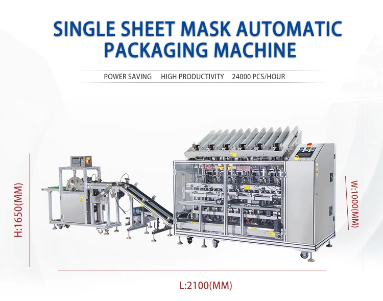 High Speed Face Mask Machine - Full Automatic Filling & Sealing