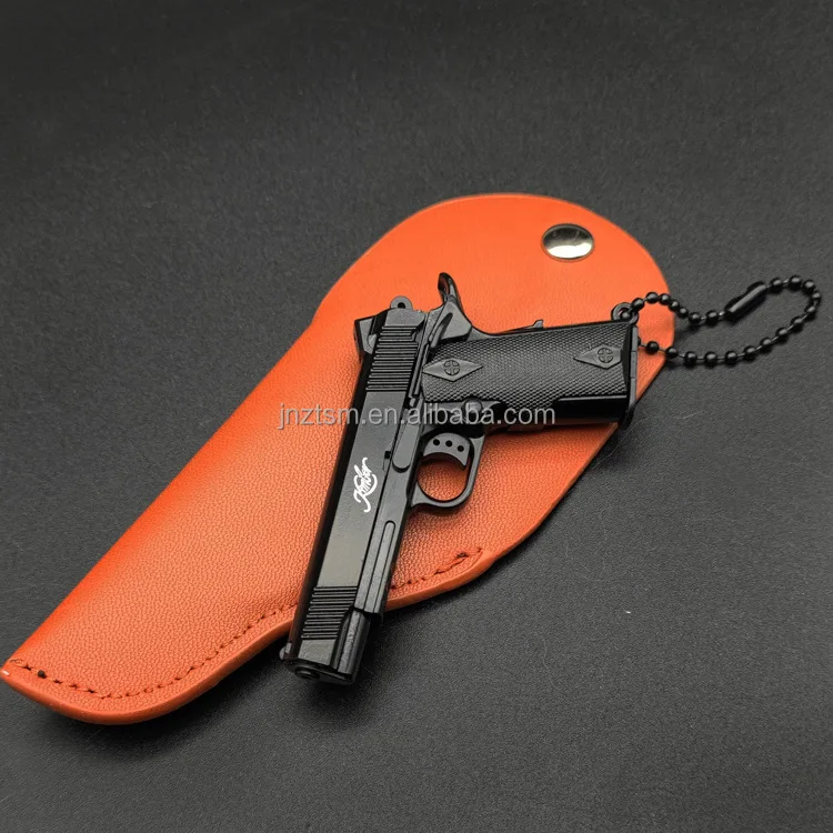 Colt 1911 Toy Gun Keychain for Kids - Mini Accessory Gift in Gun Shape ...