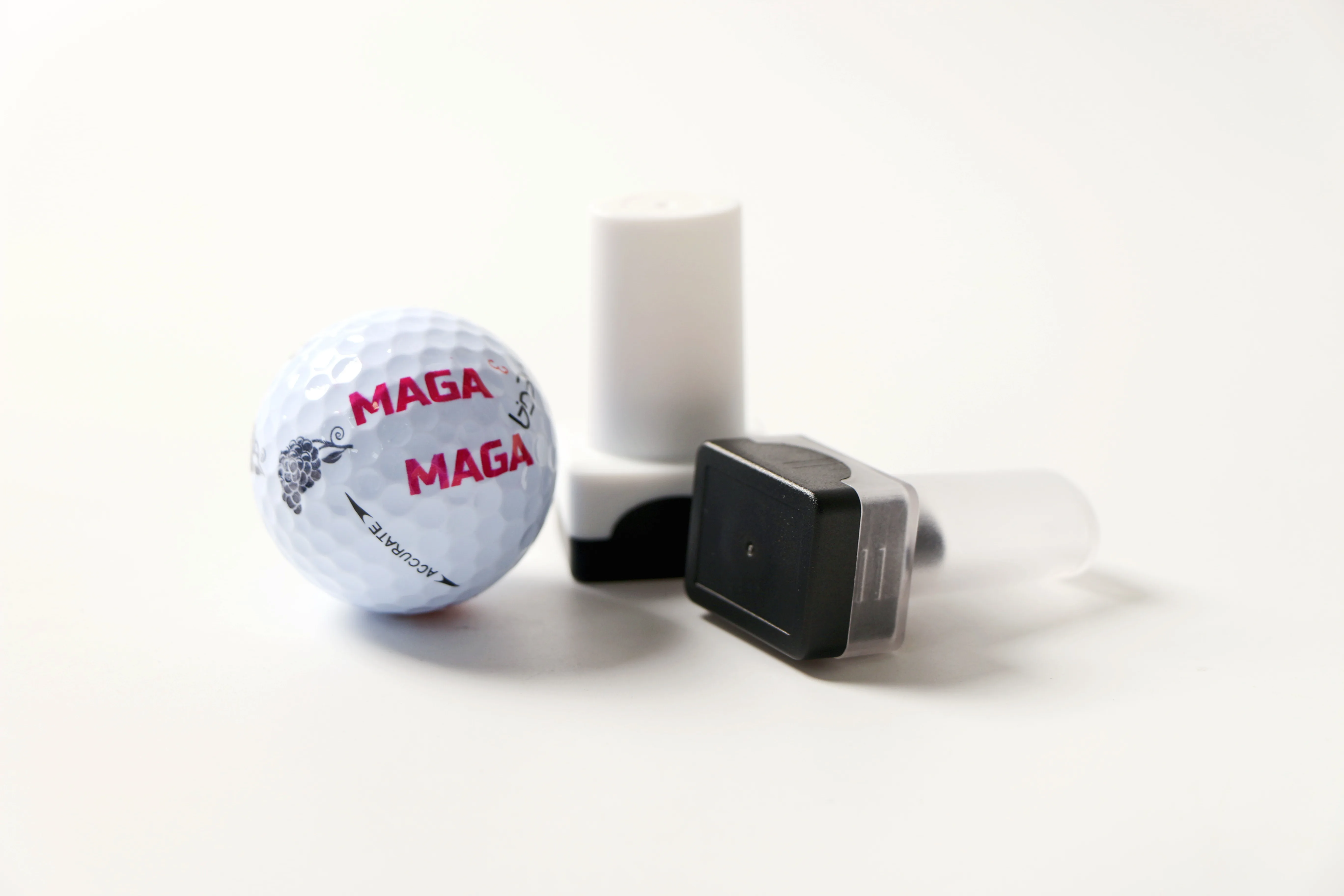 Customizable Golf Ball Stamper - Large Personalized Impressions
