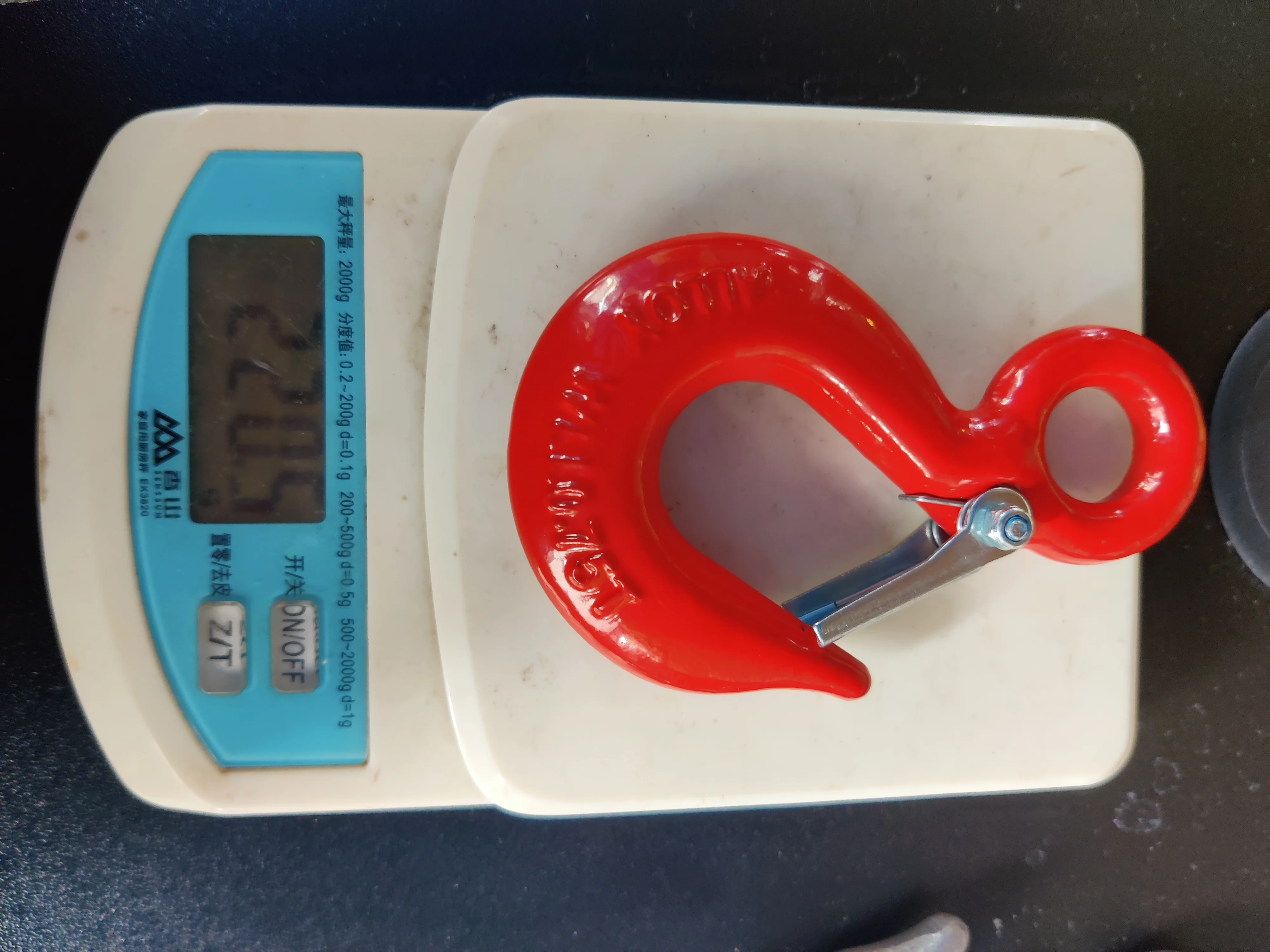 G80 High Strength Rigging Forged Chain Hoist Eye Steel With Safety ...